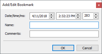 E3Playback > User Interface > Bookmarks