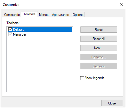 E3 Studio > Settings > Appearance