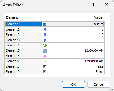 Elipse E3 Studio > Toolbars > WatchWindow