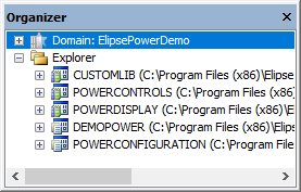 Elipse Power Studio > Organizer
