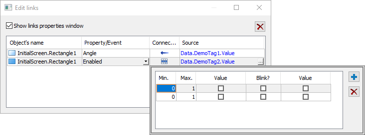 Links > Link Edition