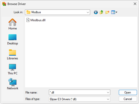 Drivers > I/O Driver
