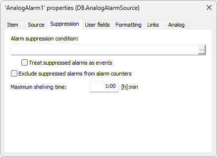 Alarms > Alarm Sources