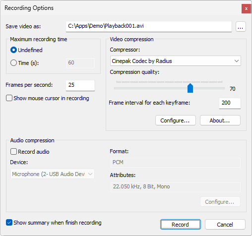 E3Playback > User Interface > Toolbar