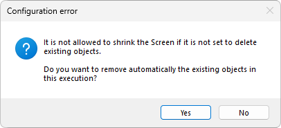 Importing to Screens