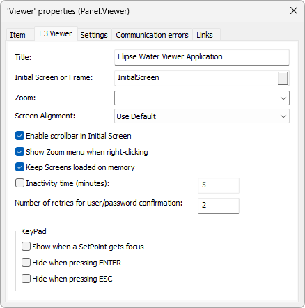 E3 Viewer Tab
